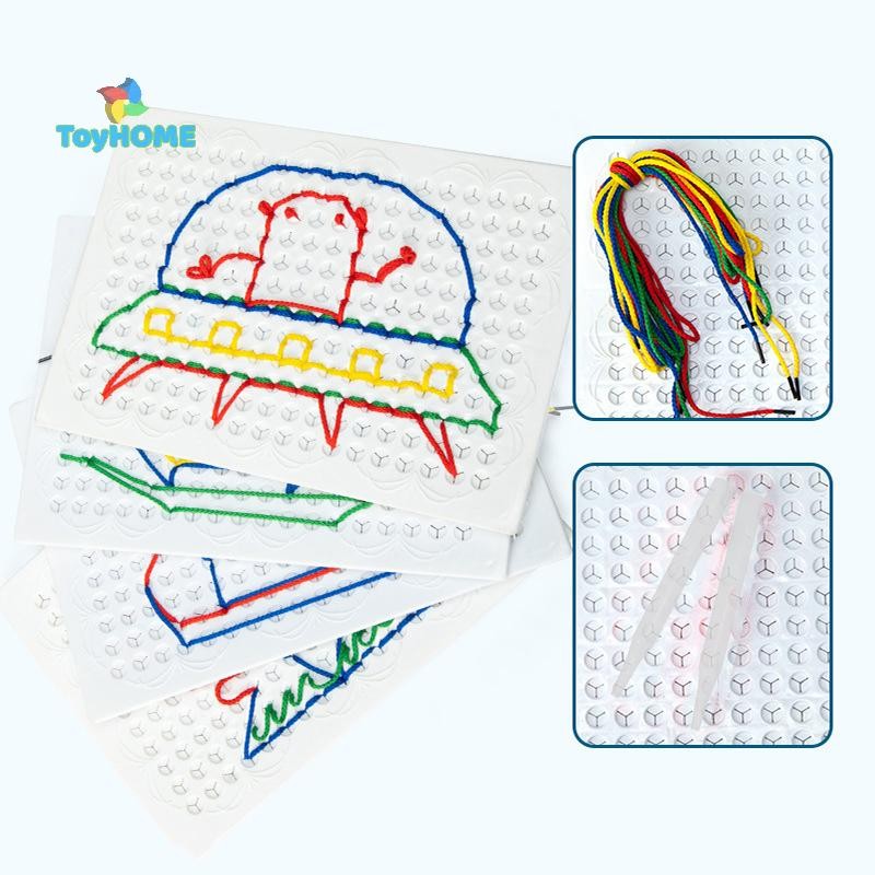 GPHA> Threadboard Kids | Thread Board For Kids | Interactive Threading ...