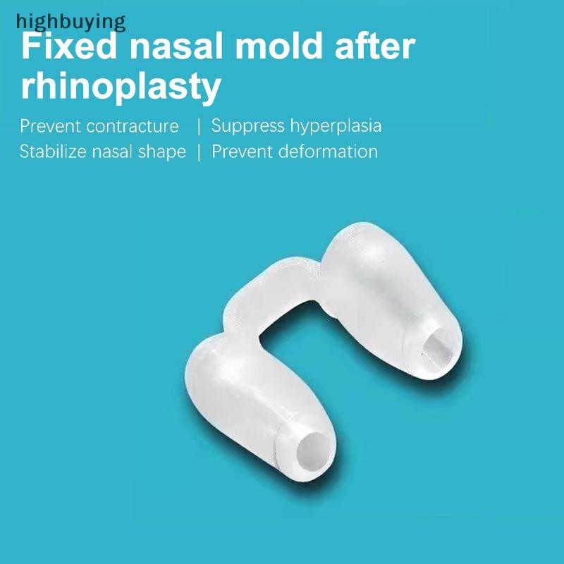 HBMY Postoperative Rhinoplasty Nostril Support Silicone Shaping Crooked ...