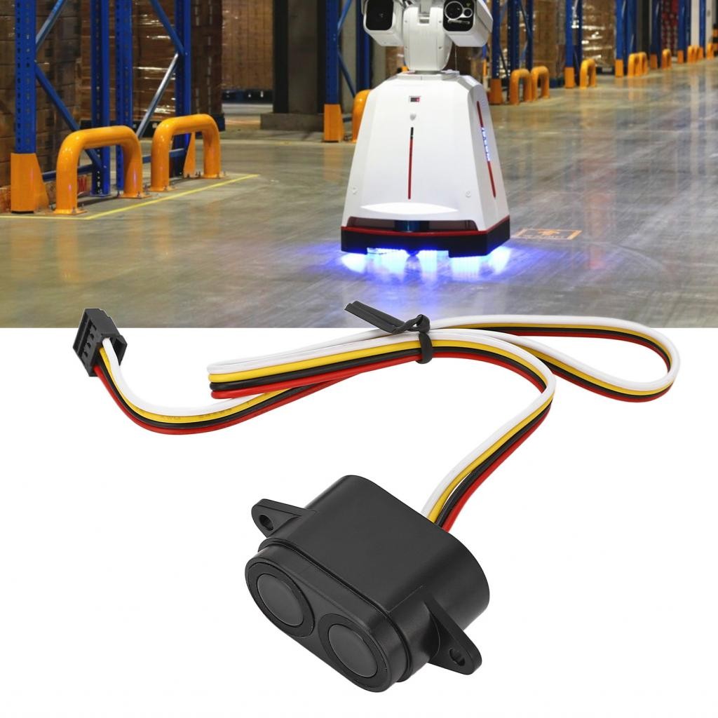 Treee Ultrasonic Ranging Distance Sensor IP67 PWM Pulse Width Robot Obstacle Avoidance | Shopee ...