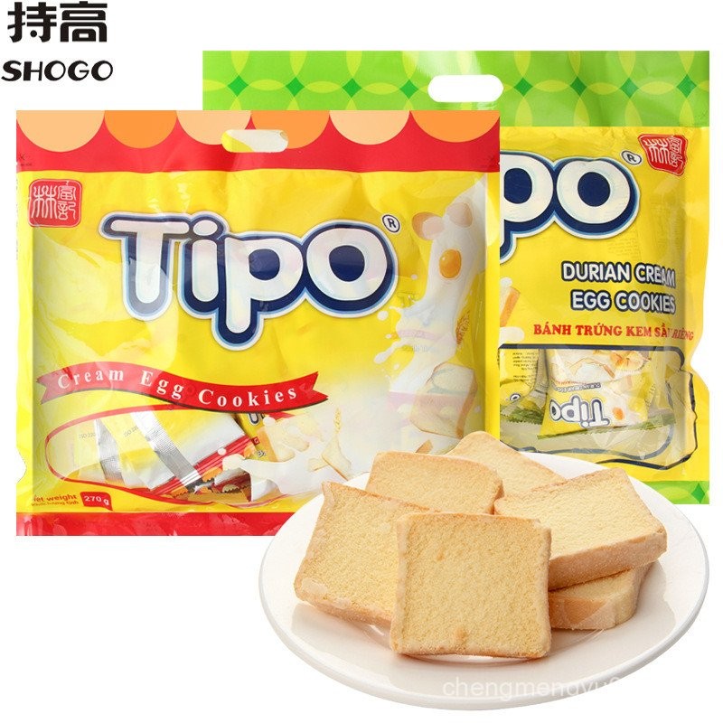 Vietnam diimport roti tipo 270g perisa asli durian rasa roti susu telur ...