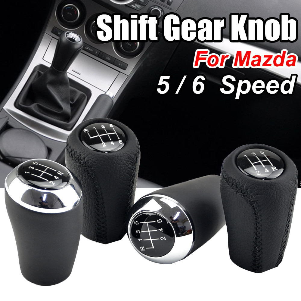5/6 Gears Shift Knob Adapter Manual 6-Speed Transmission For Mazda 3 5 ...