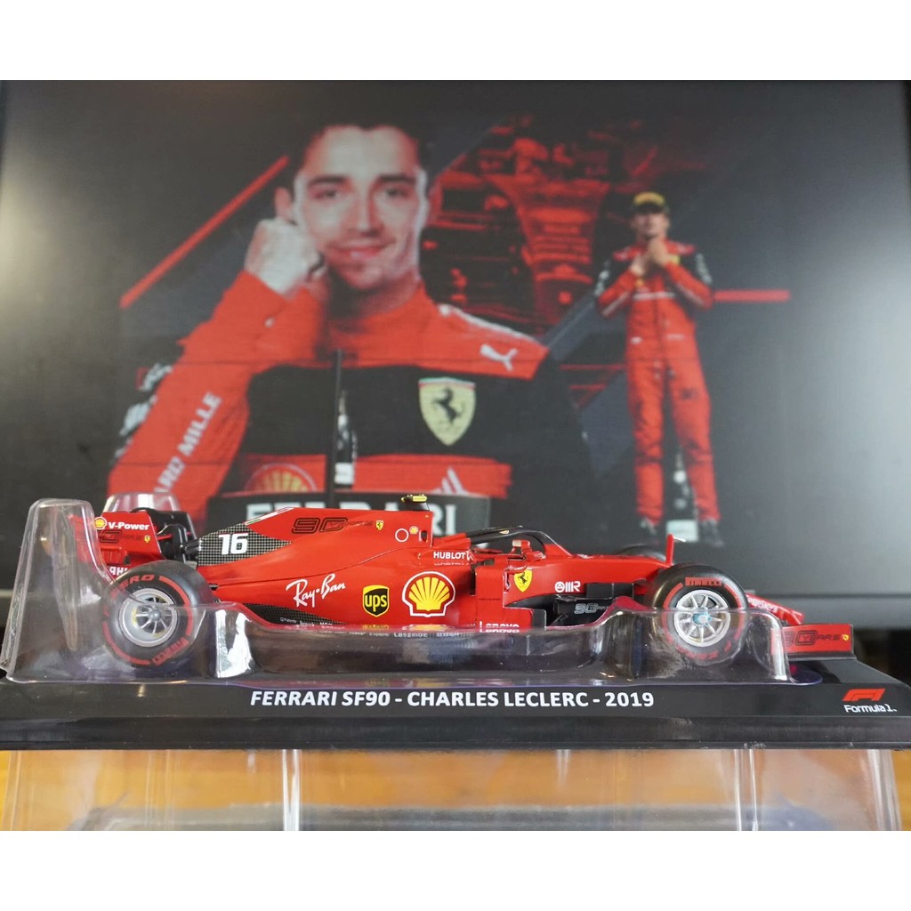 Ixo 1: 24 F1 Car Model Ferrari SF90 Leclair 2019 CHARLES LECLERC# ...