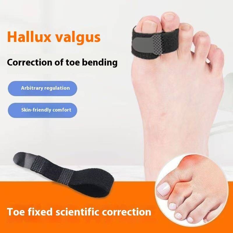Toe Corrector Straightener Adjustable Finger Hammer Hallux Valgus ...