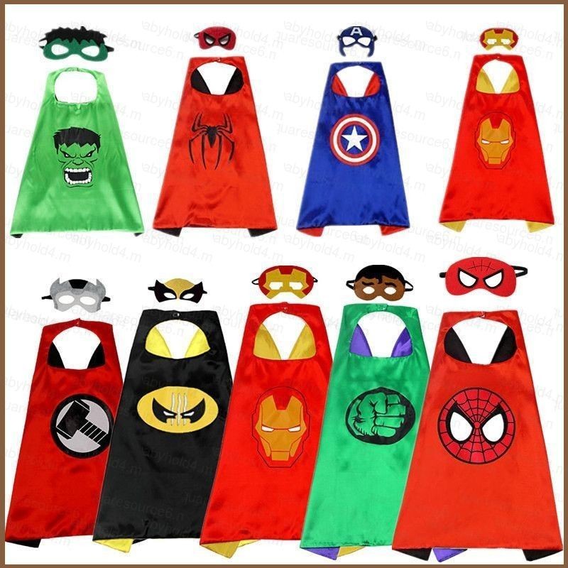 The Avengers Frozen Children cape roleplay kids cosplay cloth party ...
