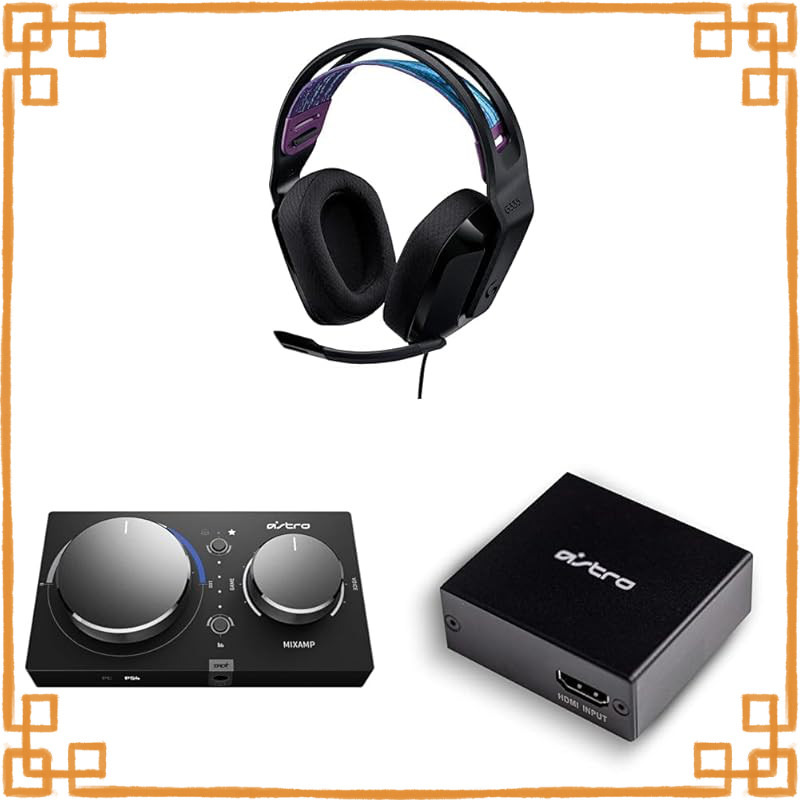 Logicool G G335 Gaming Headset - Lightweight Stereo Wired Headphones ...
