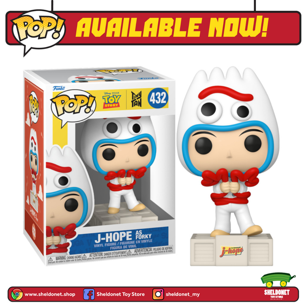 Funko Pop! Rocks: Toy Story x Tiny TAN - J-Hope | Shopee Malaysia