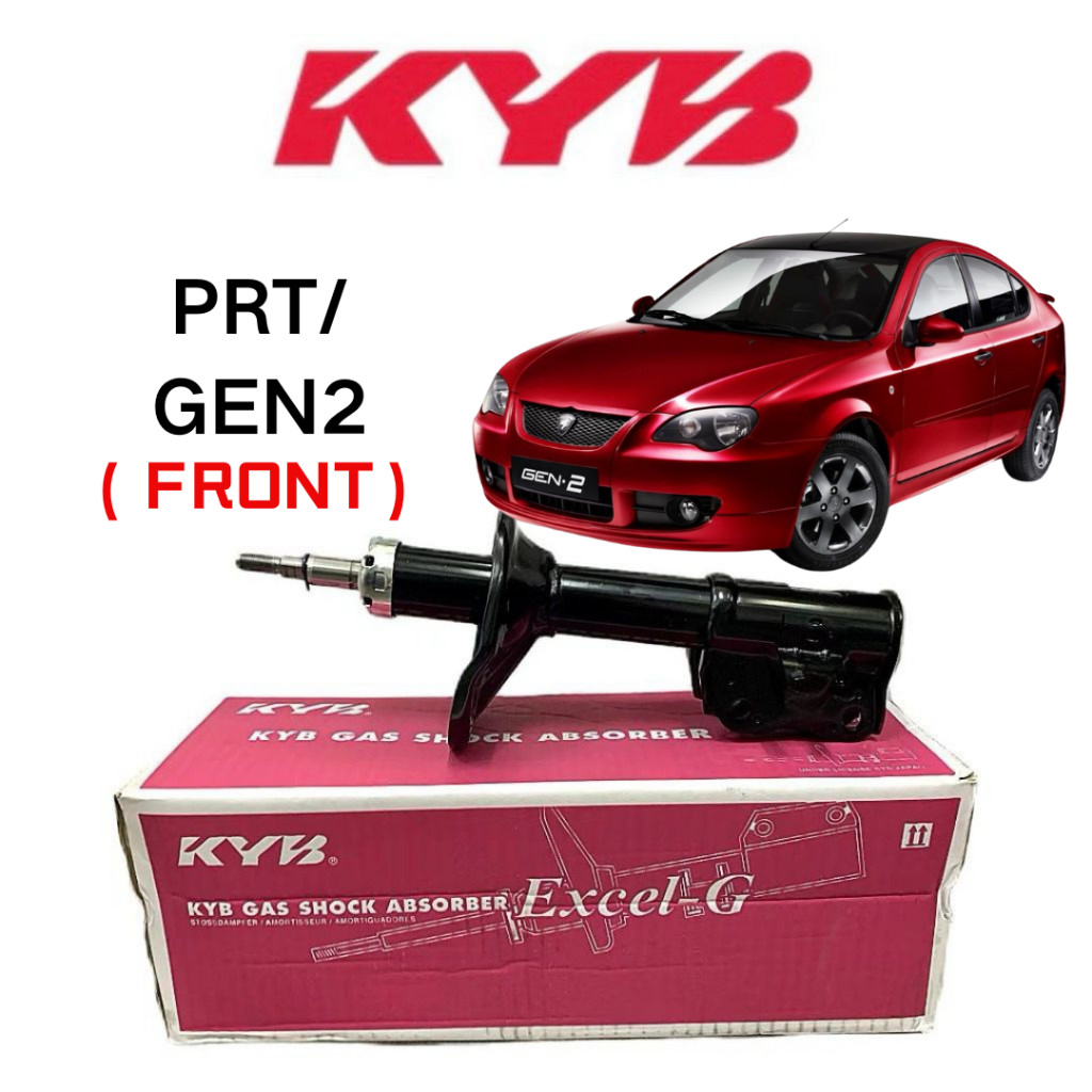 KYB Absorber Set - Proton Gen2 (FRONT & REAR) (GAS) (1 Pair) | Shopee ...