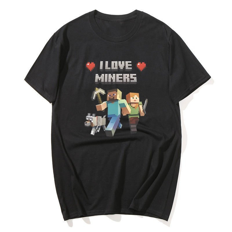 READY STOCK S-5XL I Love Miners Meme Tshirt Men/women Unisex Clothing ...