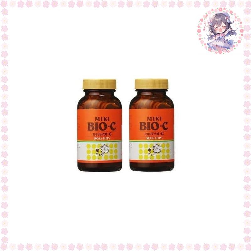 [MIKI Prune] MIKI Bio-C (Tablet Type) × 2-Pack – 120g (1g × 120 Tablets ...