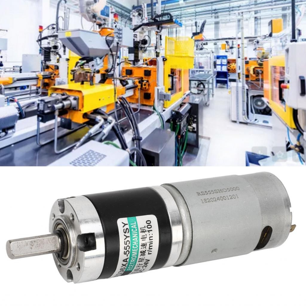 Ffggg Micro Gear Motor Reliable Performance Low Noise 24V Small Size ...