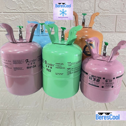 refrigerant gas bottle big size r22 r410a r32 r134a r600 for air ...