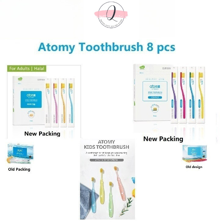 Atomy Toothbrush High Quality Anti-Bacteria Brush (1 box 8 pieces ...