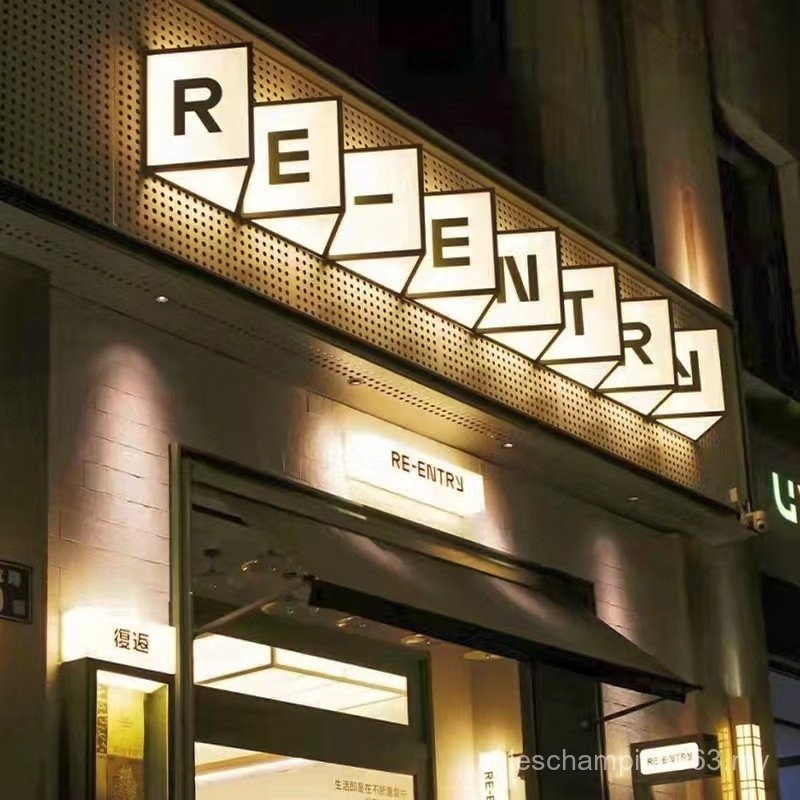 Billboard Making Outdoor Door Head Luminous Signboard Customized ...