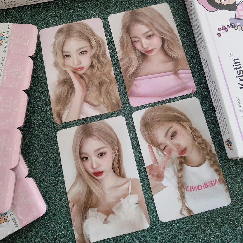 Kpop IVE Wonyoung X Hapa Kristin 9.0 Endorsement Card Pupil Card Small ...