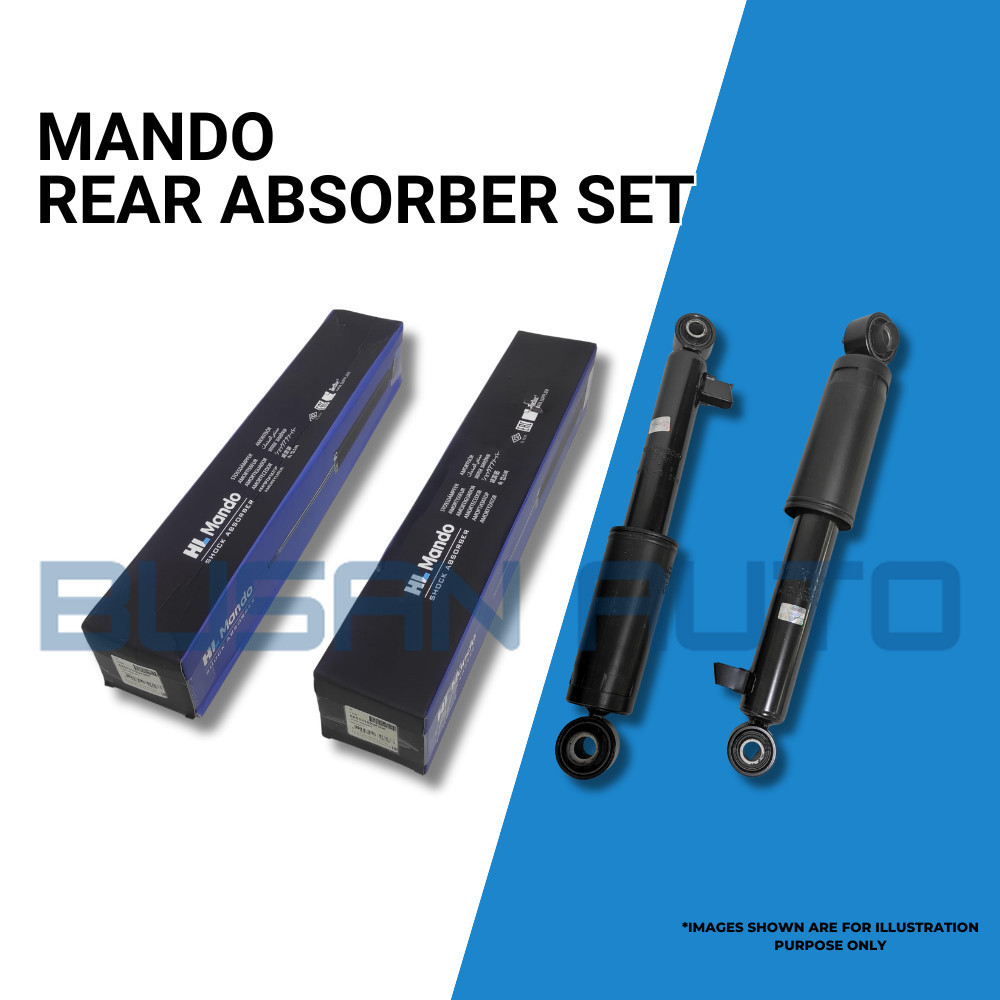 MANDO Rear Absorber Set for Hyundai Tucson TL / Kia Sportage QL – 55311 ...