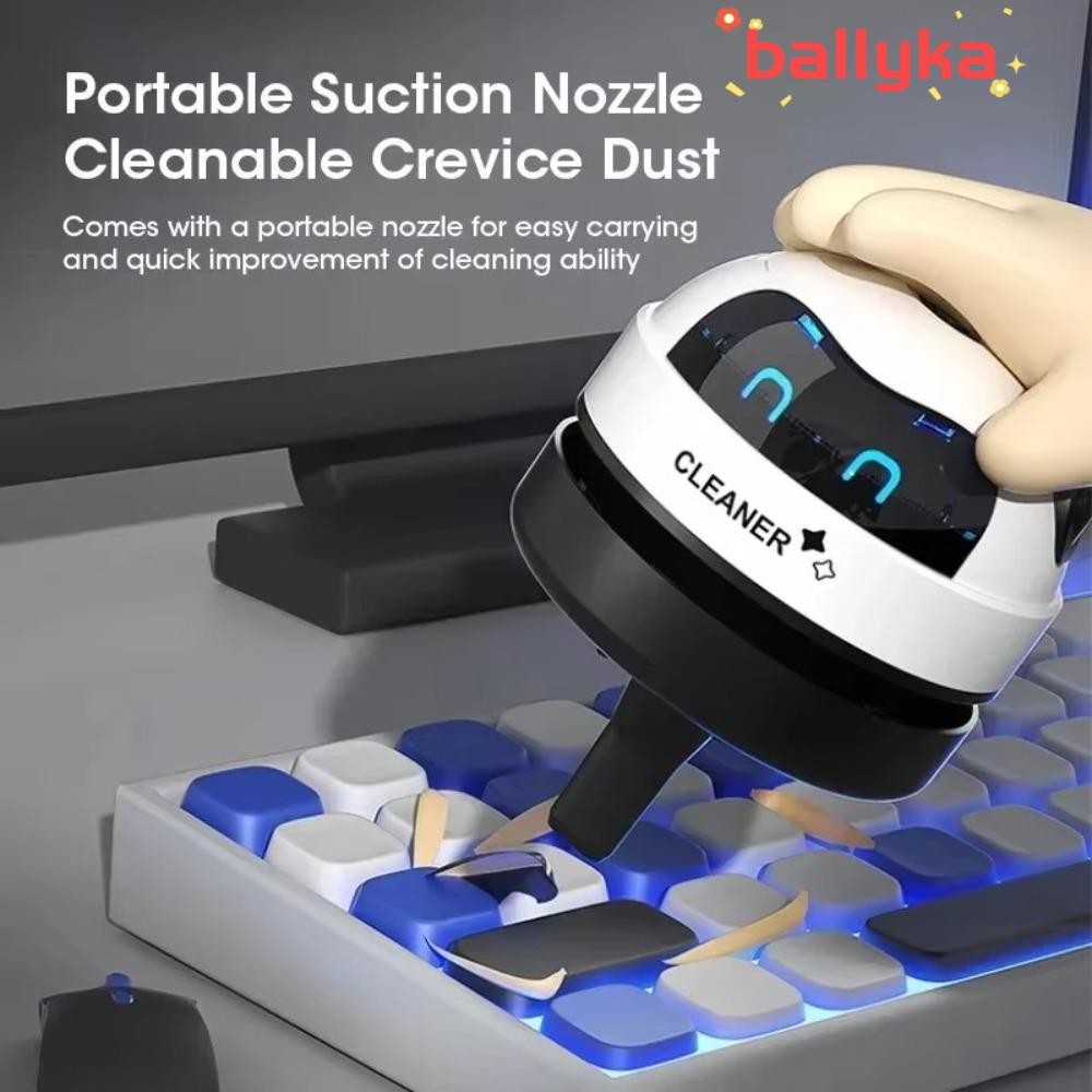BALLYKA Mini Vacuum Cleaner, Vacuum Cleaner Handheld Desk Table Dust ...