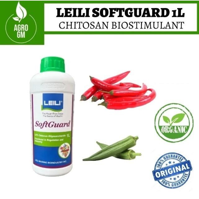LEILI 1L Softguard - Original Baja Organik Kitosan Biostimulant ...