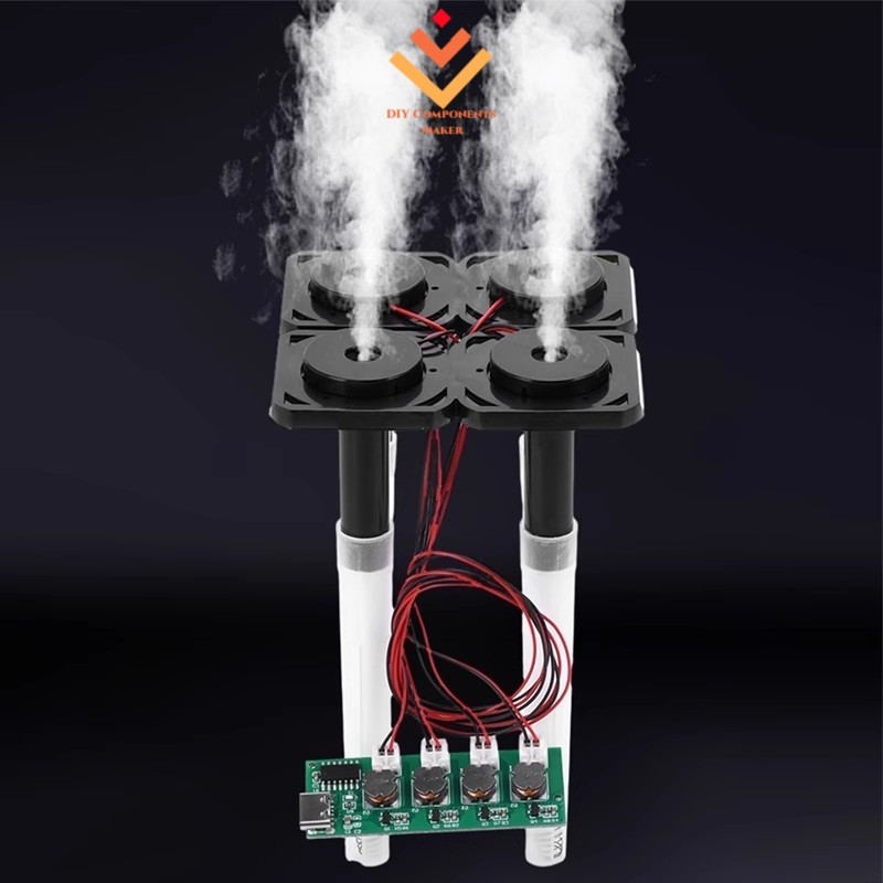DC 5V Unswitched Four Spray Humidifier Module Atomization Control Board ...