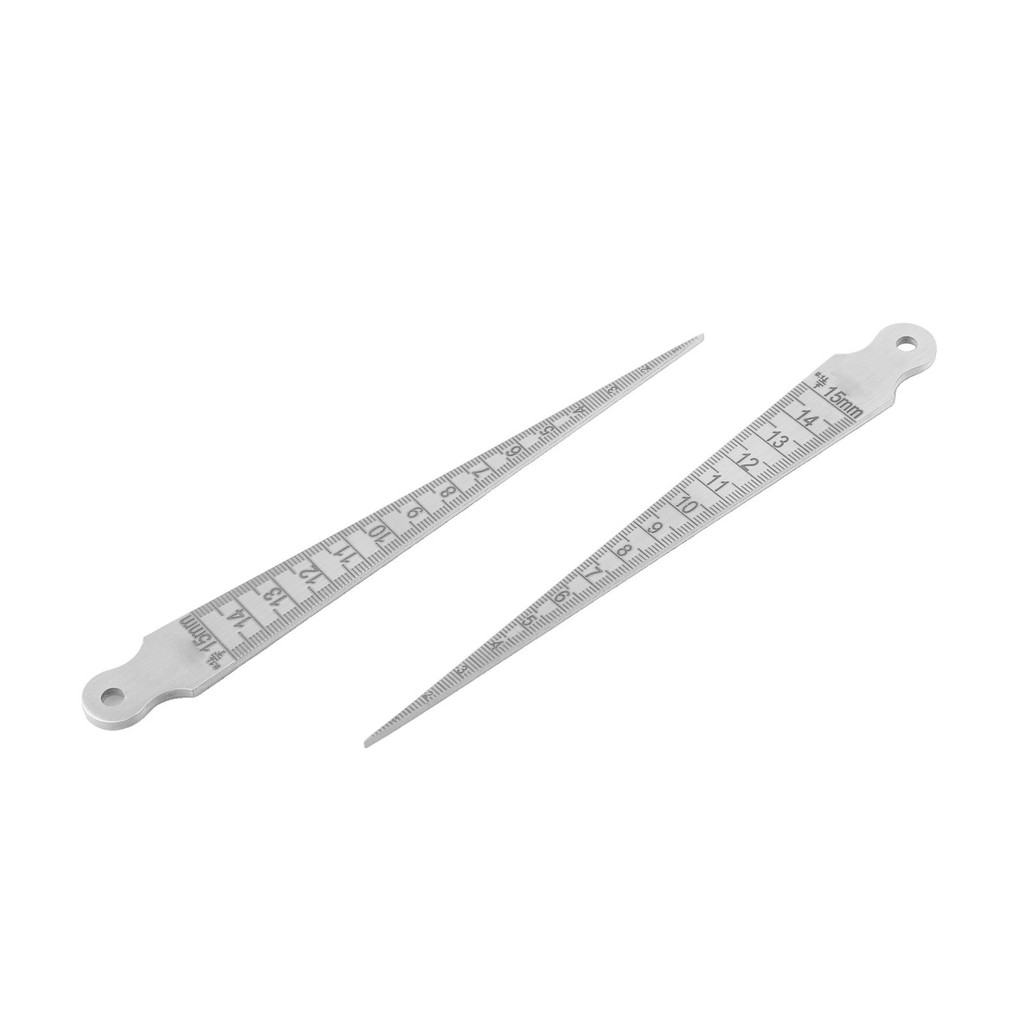 Tapered Gap Measuring Tools Two Piece Steel Feeler Gauge Kit Available ...