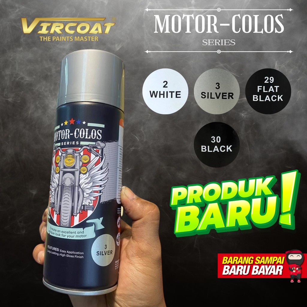 AIKKA Motor-Colos Series Aerosol Spray Tin untuk Motor - Motorcycle ...