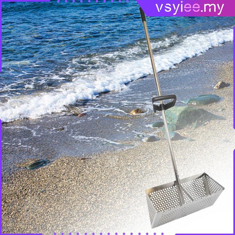 [2-Day Delivery] Hand Rake Seafood Rake Easy Grip Wide Basket Handheld ...