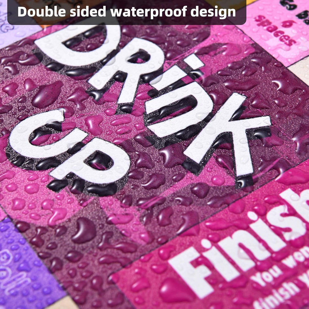 Tipsy Drinking Board Game Interactive Night Drinking Game 2-8 Players ...