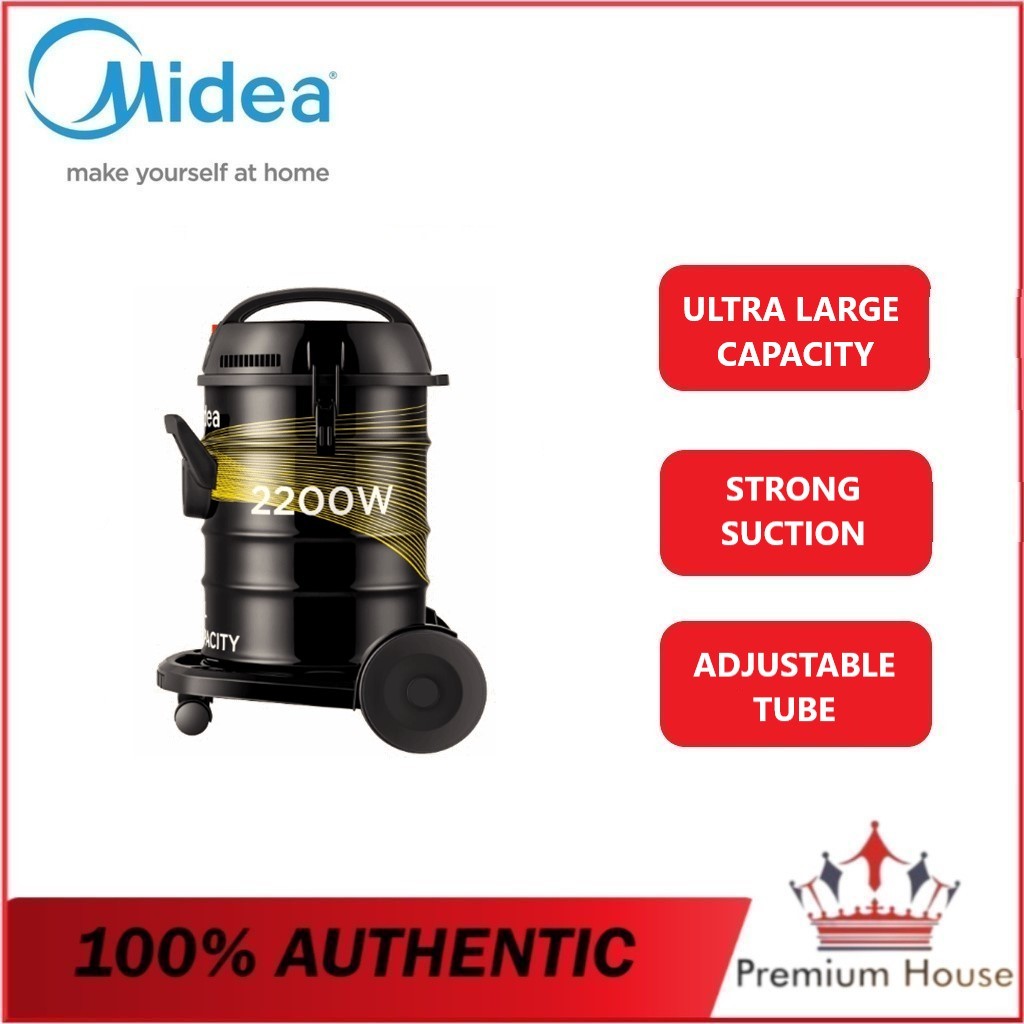Midea MVC-D23 Dry Tank Vacuum Cleaner 2 In 1 (Blow & Vacuum) | Shopee ...