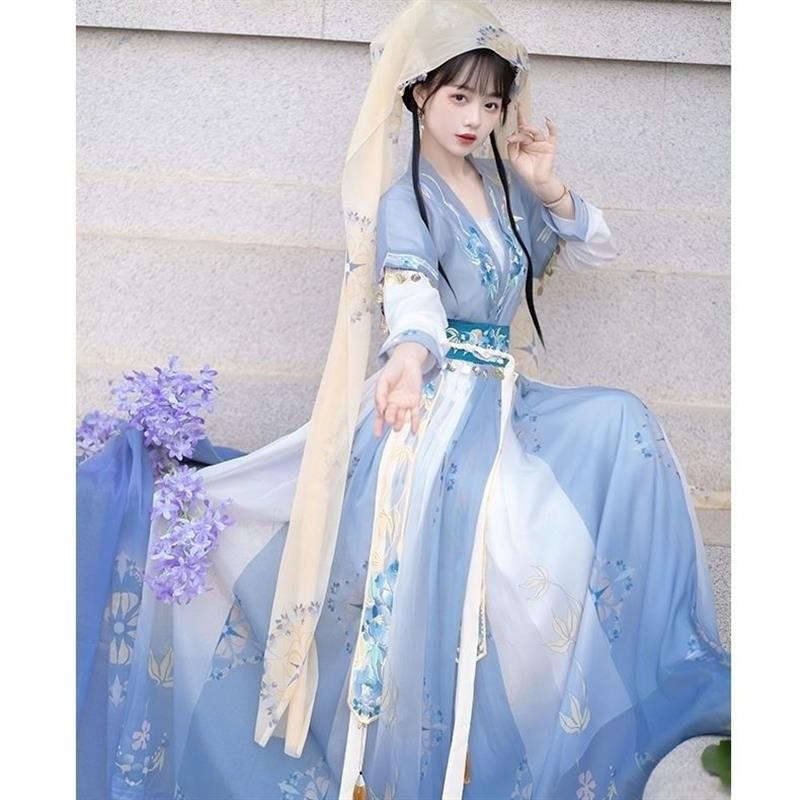 Ready Stock Fu Ling Hua Han Female Made in Tang Qi Tang Yuzi Skirt ...