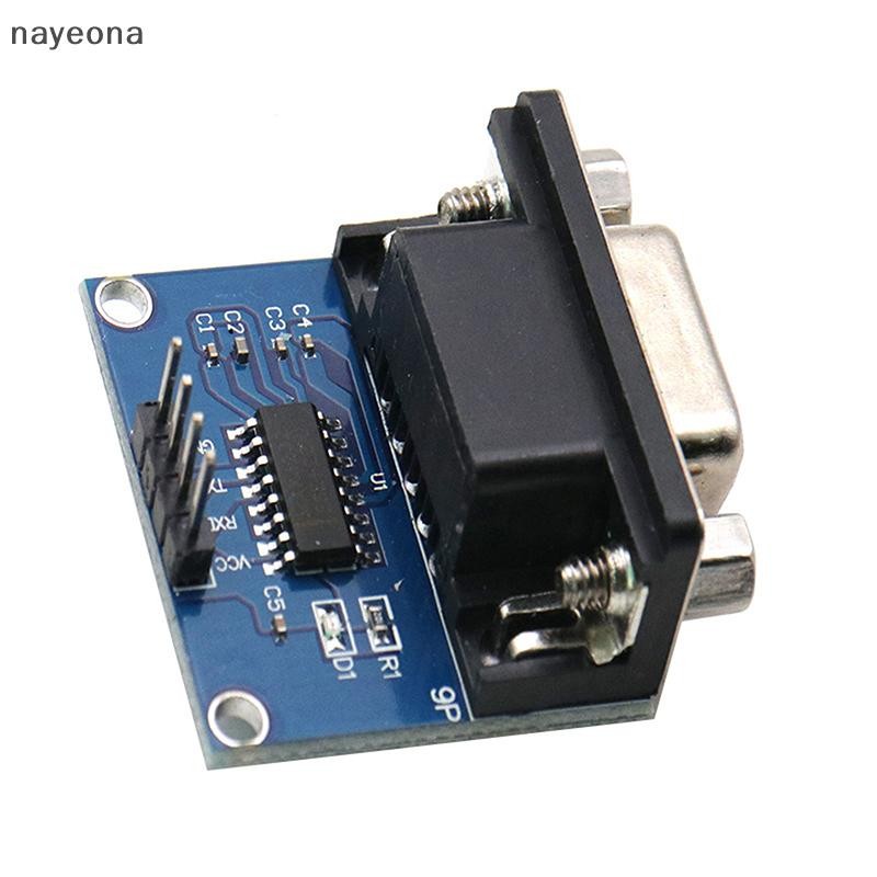 [NAY] MAX3232 RS232 To TTL Serial Port Converter Module Connector Converter Board Serial ...