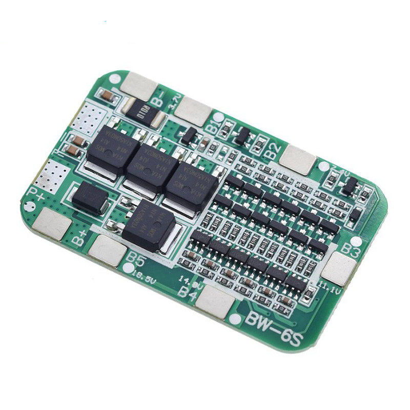 1PCS/2PCS 6S 15A 22V 24V PCB BMS Protection Board for Cell Module 6 ...