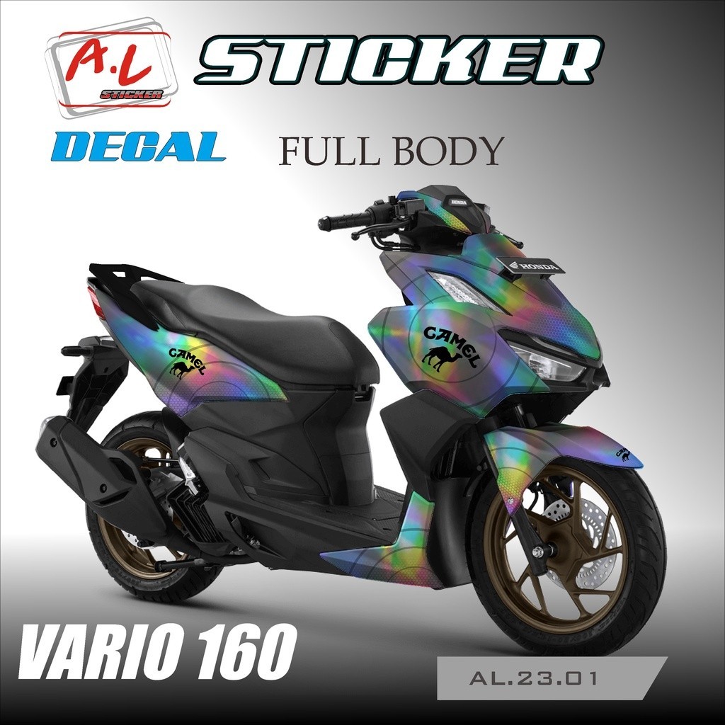 Striping Decal Decal Sticker for Vario 160 New Full Body Motorcycle ...