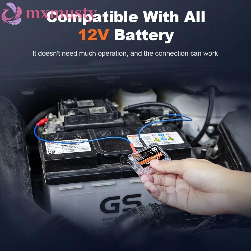 MXMUSTY Car Battery Health Monitoring, Abnomal Alarm Support Max 4 Cars ...
