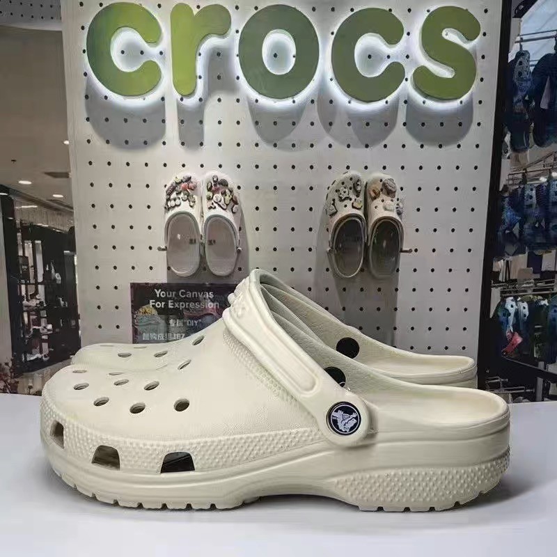 【Ready Stock】Men's Crocodile Slippers Crocs Couple Shoes Crocs Cave ...