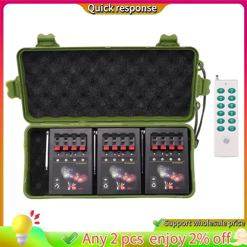 Fast ship-Firing System Machine 12 Cue Channel Cold Pyro Pyrotechnic ...