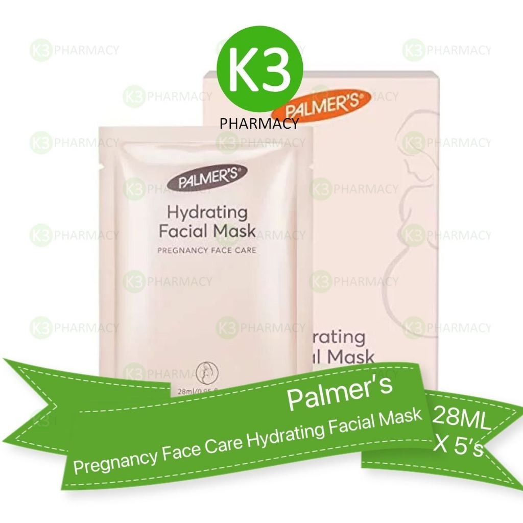 Palmer's Pregnancy face Care Hydrating Facial Mask (28ML 5'S) | Shopee ...