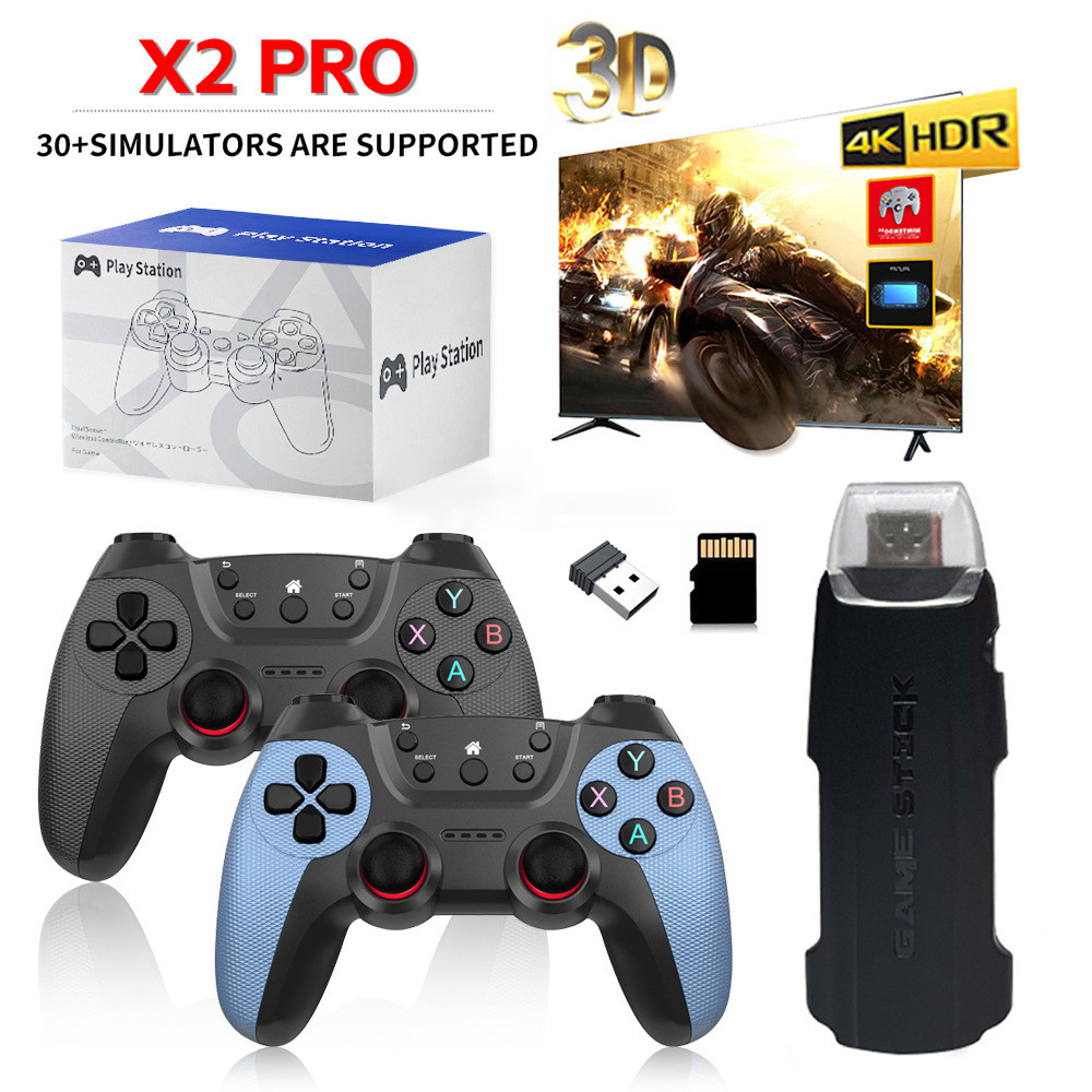 Foreign Trade New Style X2 pro Game Console Home Wireless 4K HD X2 Game ...