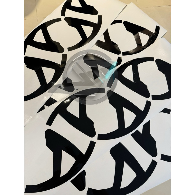 (Ready Stock) S1266# Rim Sticker TOYOTA COROLLA CROSS GR SPORT vinyl ...