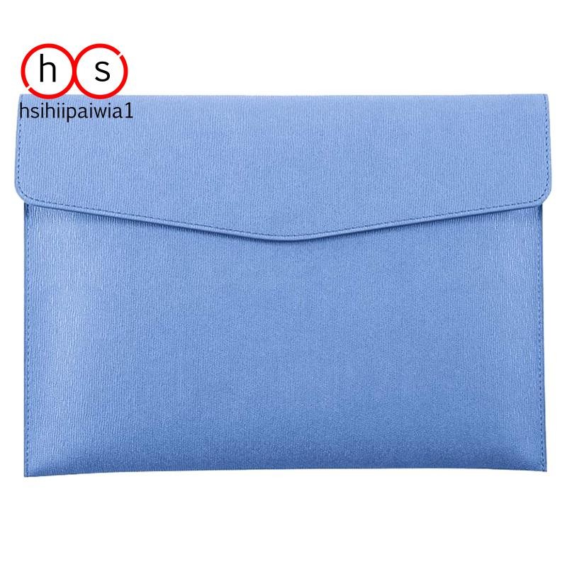 PU Leather A4 File Folder Document Holder Waterproof Portfolio Envelope ...