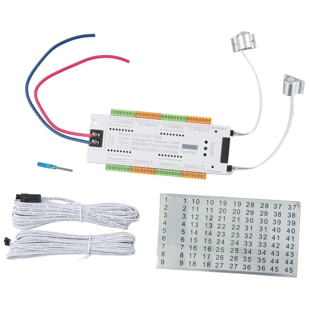 [Super] Motion sensor stair light Automatic Stairway ladder controller ...