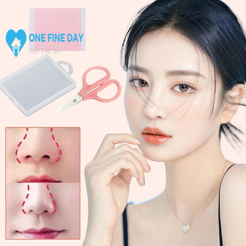 Shrinking Nose Wing Stickers Set Beauty Nose Invisible Shrink Nasal ...