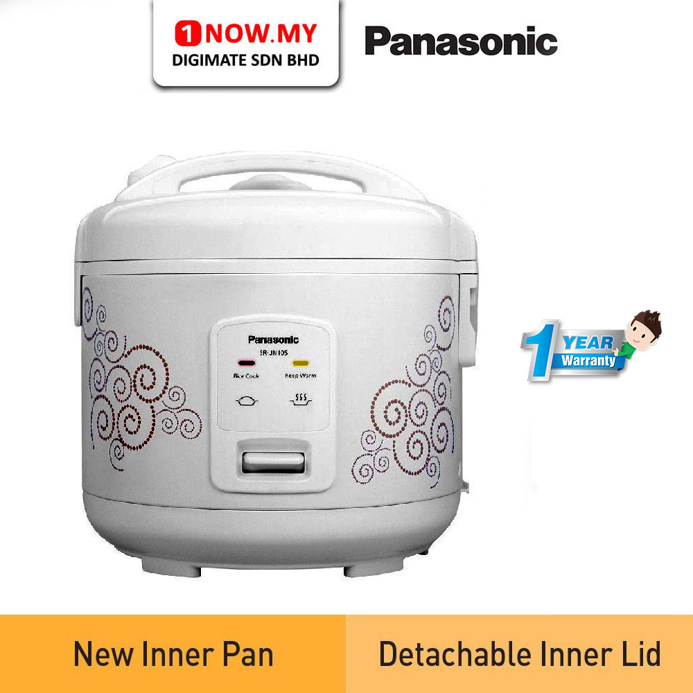 PANASONIC 1L Rice Cooker SR-JN105SPSK | Inner Bowl Coating Periuk Nasi ...