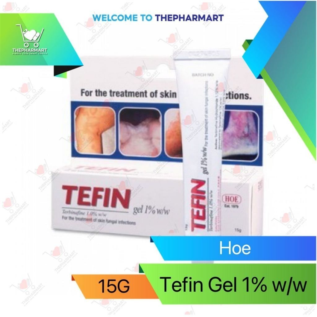 Tefin Gel 1%w/w Terbinafin Untuk Kurap | Shopee Malaysia