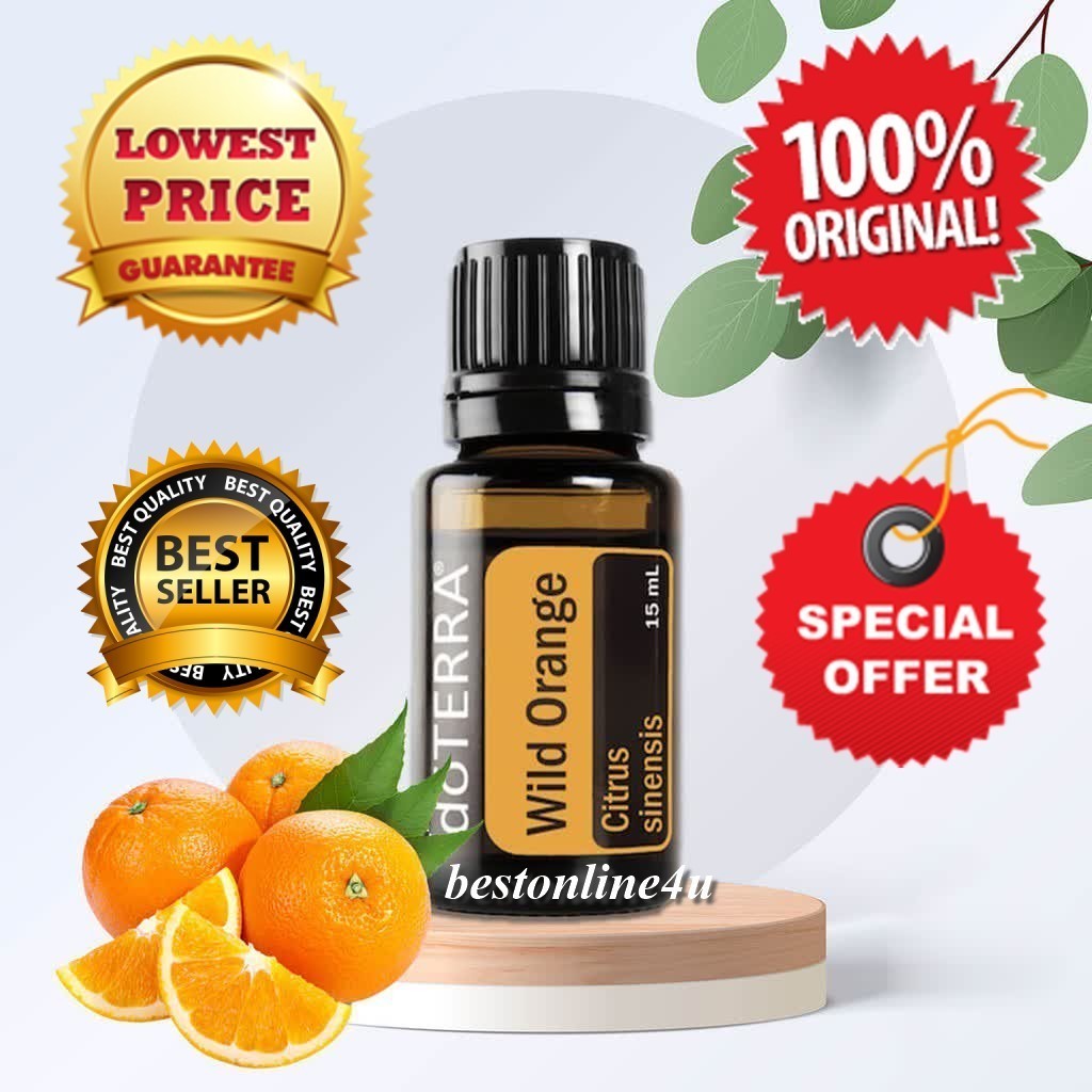 [ 100% ORIGINAL ] doTERRA Wild Orange Oil Citrus Sinensis Essential Oil 野橘15ml | Ready Stock ...