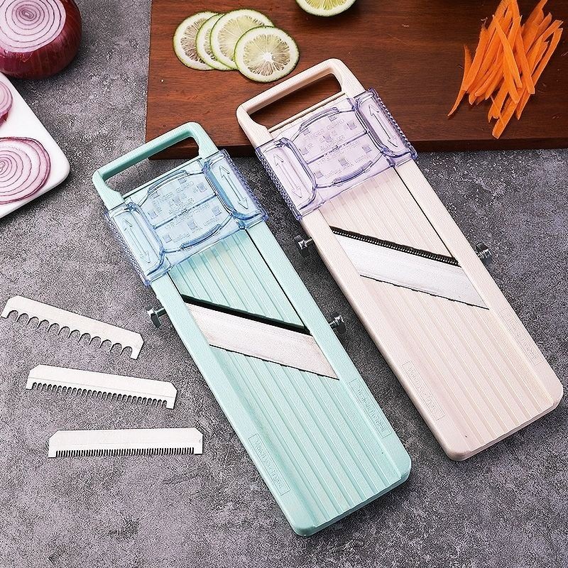 ORIGINAL BENRINER Japanese Mandoline Vegetable Slicer Green 100% Japan ...