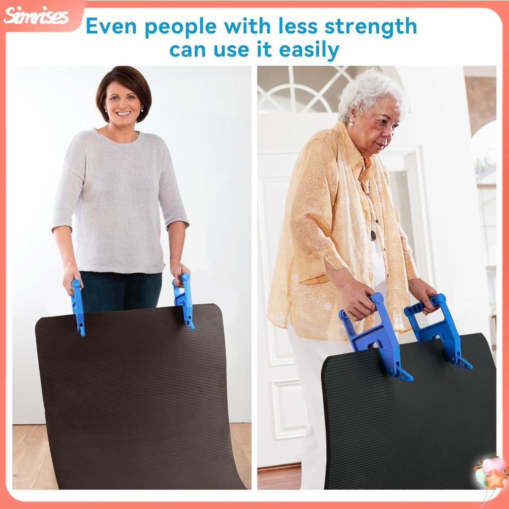 SIM| Heavy Mat Transport Handle Multipurpose Rubber Mat Movers Tool ...