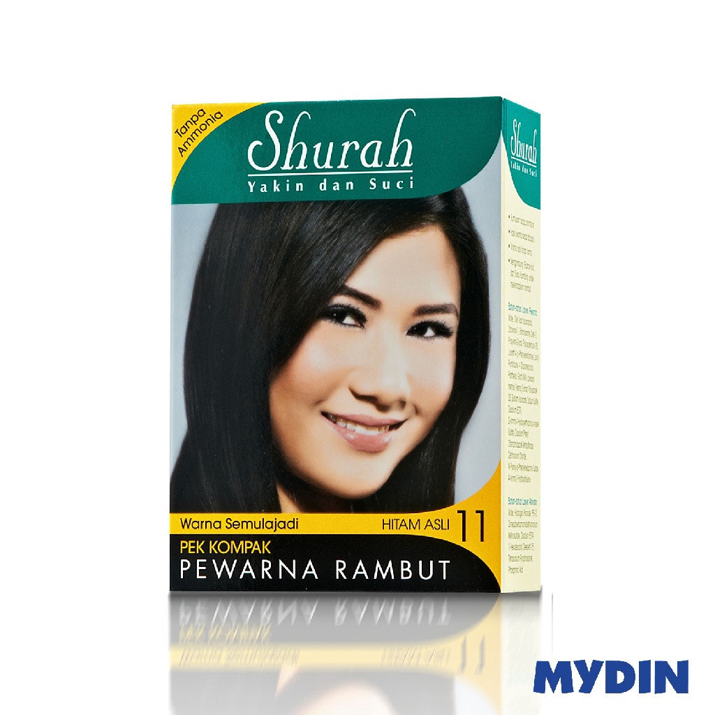 Shurah Hair color - Hitam Asli | Shopee Malaysia