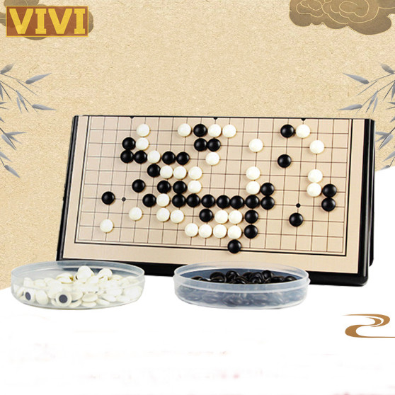 Pergi Permainan Papan Catur Magnetik Gobang Go Chess Board Game Magnetic Folding Board V609 ...