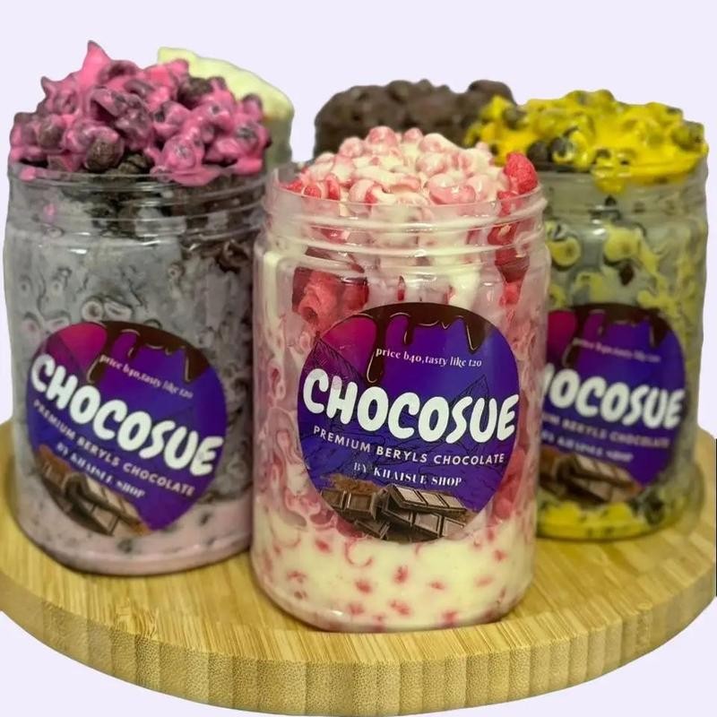 Beryls CHOCOSUE Chocojar Minicrunch 400ML(180g) berat - 6 Jenis Perisa ...