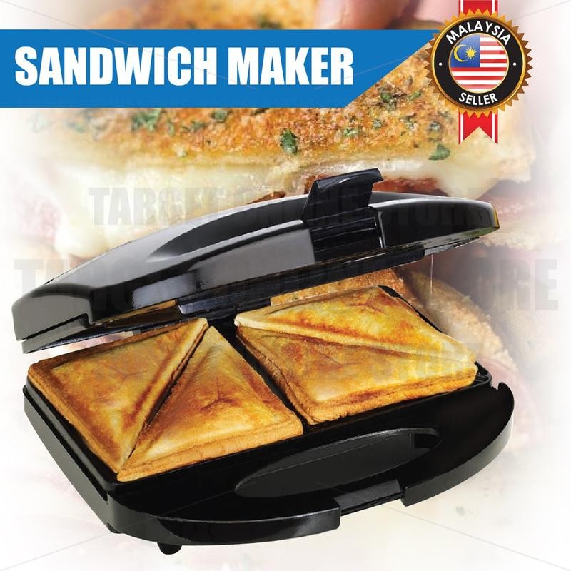 Electric Bread Sandwich Maker 4 Slices Breakfast Machine Toast SF-6015 ...