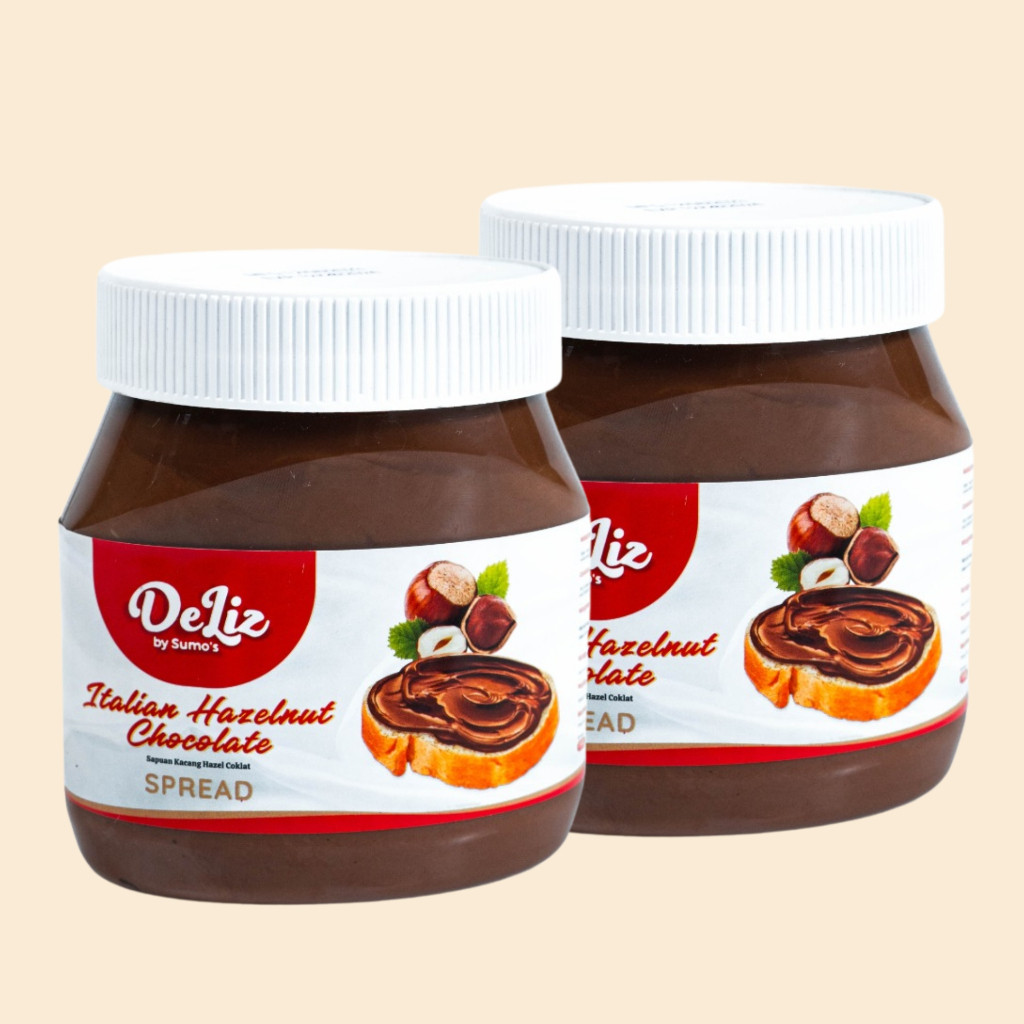 DELIZ ITALIAN HAZELNUT CHOCOLATE SPREAD 400G [READY STOCK] | Shopee ...